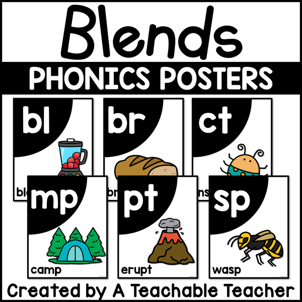 Blends Phonics Posters – A Teachable Teacher