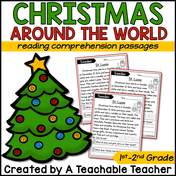 Christmas Holidays Around the World Reading Passages – A Teachable Teacher