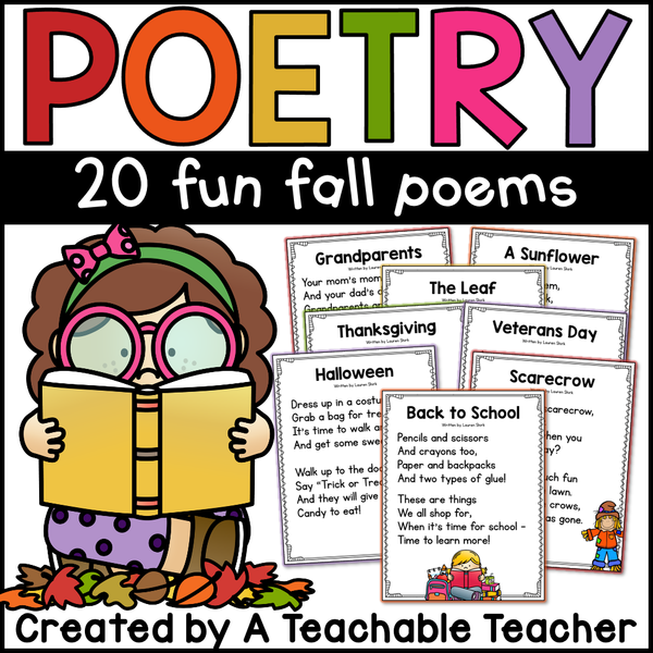 Fall Poems - Poetry – A Teachable Teacher