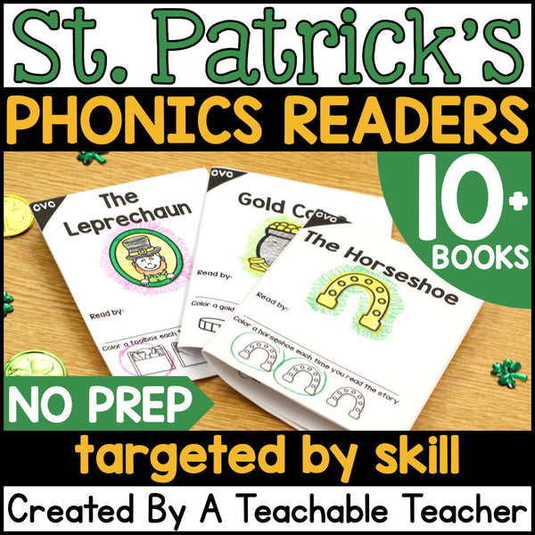 St. Patrick's Day Decodable Readers – A Teachable Teacher