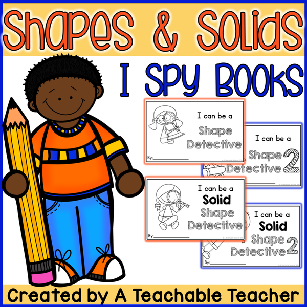 Shapes and Solids - I Spy Books – A Teachable Teacher