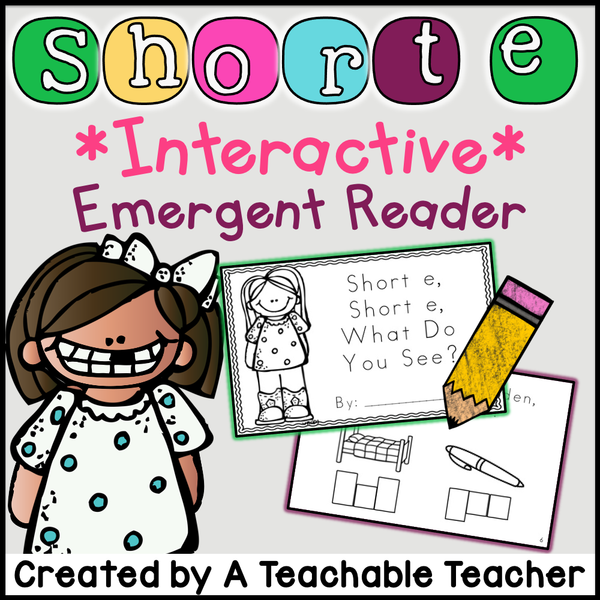 Short E Interactive Emergent Reader – A Teachable Teacher