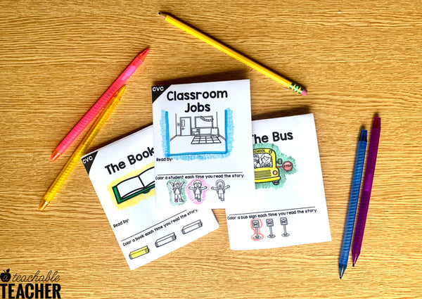 Back to School Phonics Bundle- NO PREP – A Teachable Teacher