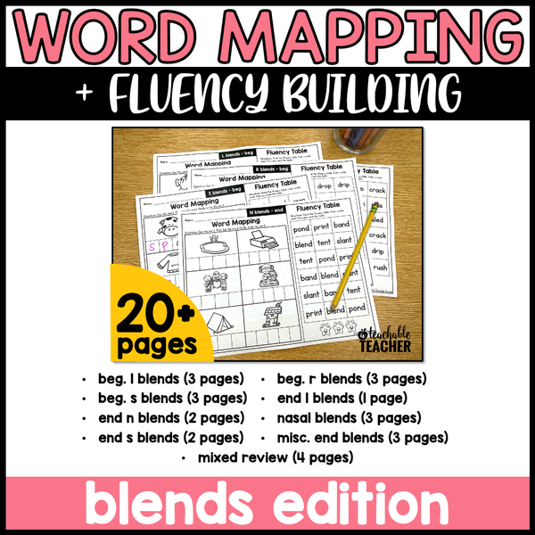 Word Mapping Blends Words – A Teachable Teacher