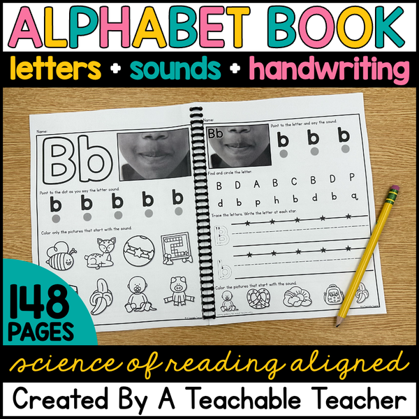 Letter Identification and Sounds Activities Alphabet Tracing Worksheet ...