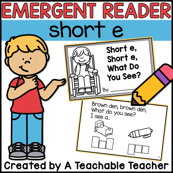 Short E Interactive Emergent Reader – A Teachable Teacher