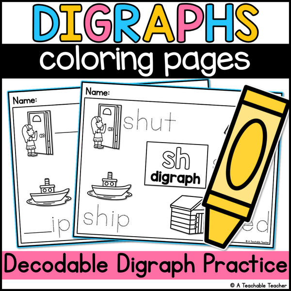 Digraph Coloring Pages – A Teachable Teacher