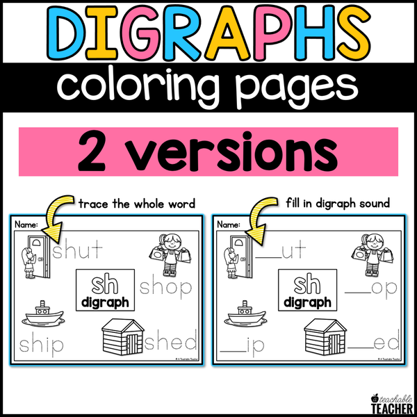 Digraph Coloring Pages – A Teachable Teacher