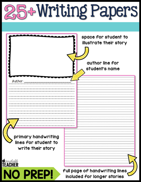 25+ Writing Papers – A Teachable Teacher