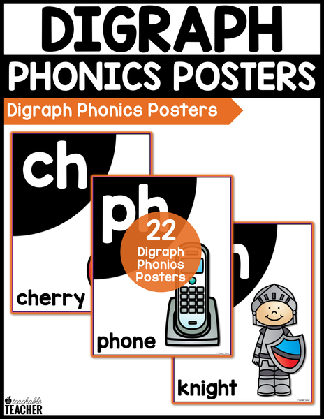 Digraph Phonics Posters – A Teachable Teacher