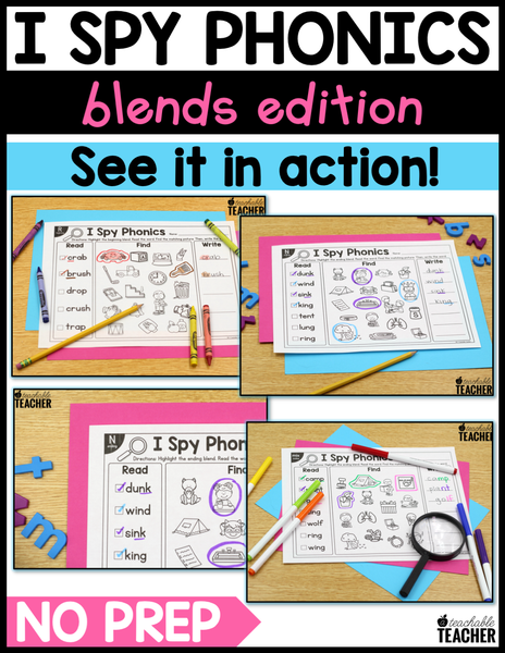 I Spy Phonics: Read & Write Blends – A Teachable Teacher