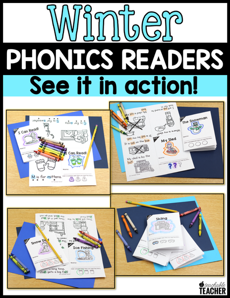 Winter Decodable Readers – A Teachable Teacher