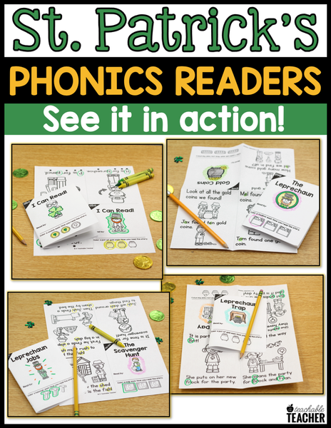 St. Patrick's Day Decodable Readers – A Teachable Teacher