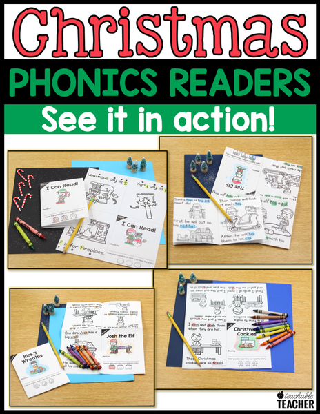 Christmas Decodable Readers – A Teachable Teacher
