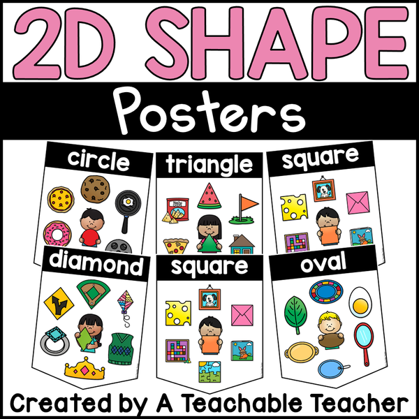 2D Shape Posters – A Teachable Teacher