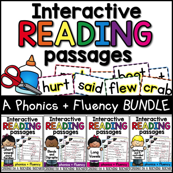 Interactive Reading Passages - The BUNDLE – A Teachable Teacher