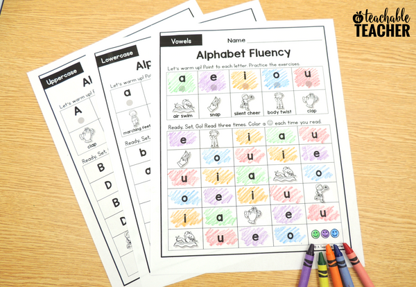 Move and Master Fluency Tables- The BUNDLE – A Teachable Teacher