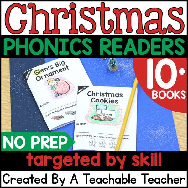 Christmas Decodable Readers – A Teachable Teacher