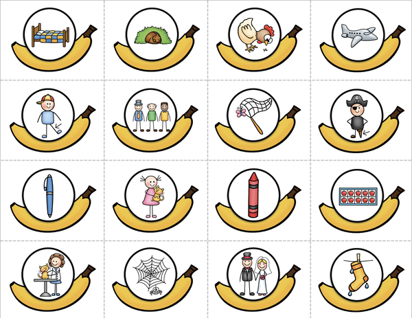 Middle Sound Monkeys - A Phonemic Awareness Game – A Teachable Teacher