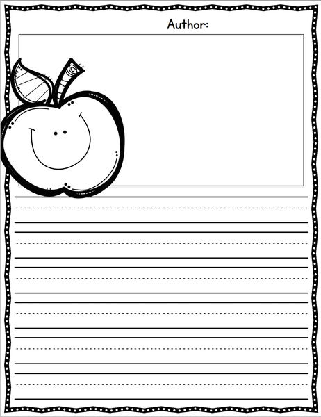 Fall Theme Writing Paper A Teachable Teacher