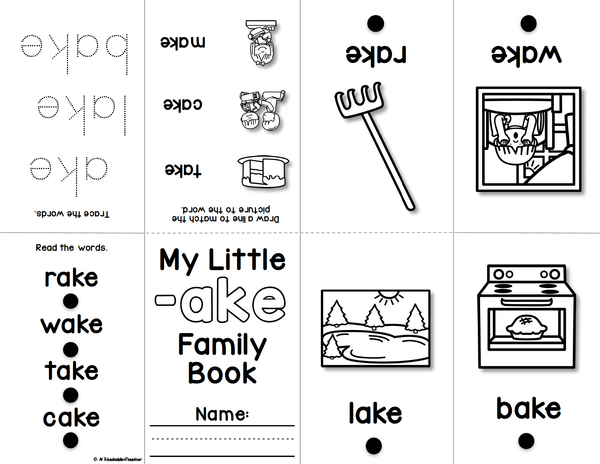 Itty Bitty Books - CVCe Word Family Edition – A Teachable Teacher