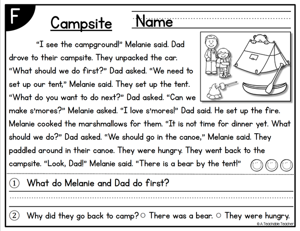June Guided Reading Passages - Levels F-I – A Teachable Teacher