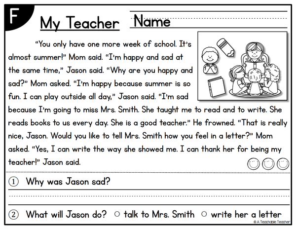 May Guided Reading Passages - Levels F-I – A Teachable Teacher