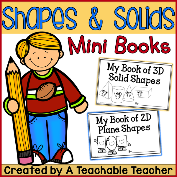 Shapes and Solids - Mini Books – A Teachable Teacher