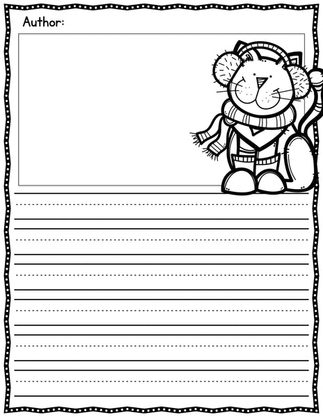 Writing Paper- Seasonal BUNDLE – A Teachable Teacher