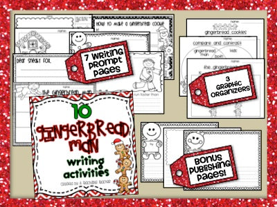10 Gingerbread Man Writing Activities – A Teachable Teacher