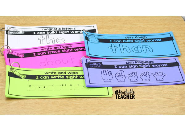 Editable High Frequency Word Activity Mats- The BUNDLE – A Teachable ...