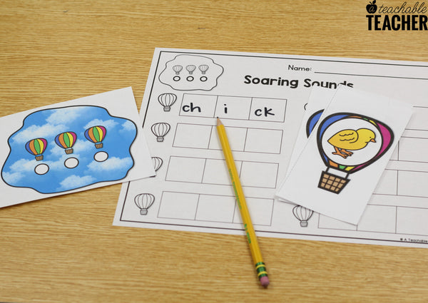 June Soaring Sounds Phonemic Awareness Activities: Segmenting & Blendi ...