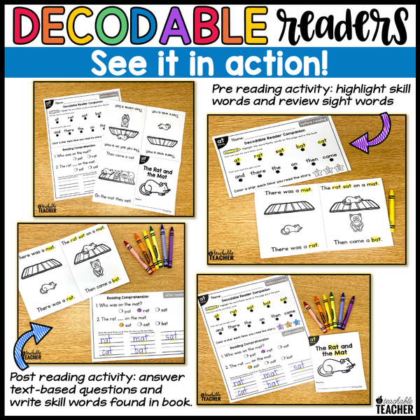 CVC Decodable Readers – A Teachable Teacher