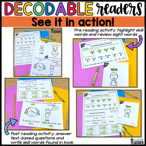 Glued Sounds Decodable Readers – A Teachable Teacher