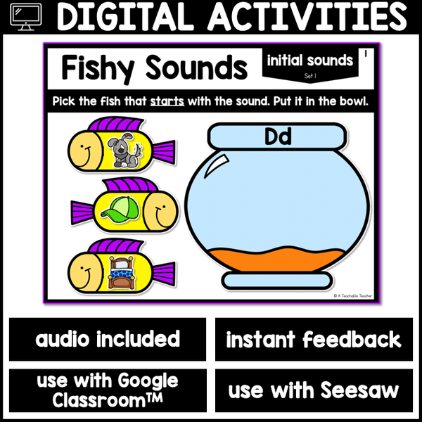 Phonemic Awareness Google Slides™- THE BUNDLE – A Teachable Teacher