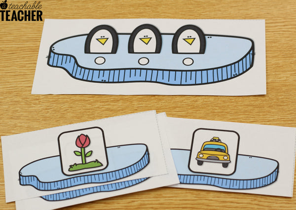 January/Winter Phonemic Awareness Activities: Segmenting & Blending So ...