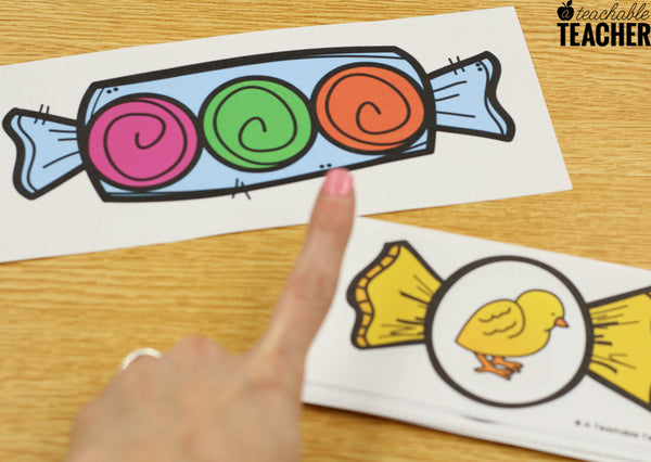 Halloween/October Candy Themed Phonemic Awareness Activities: Segmenti ...