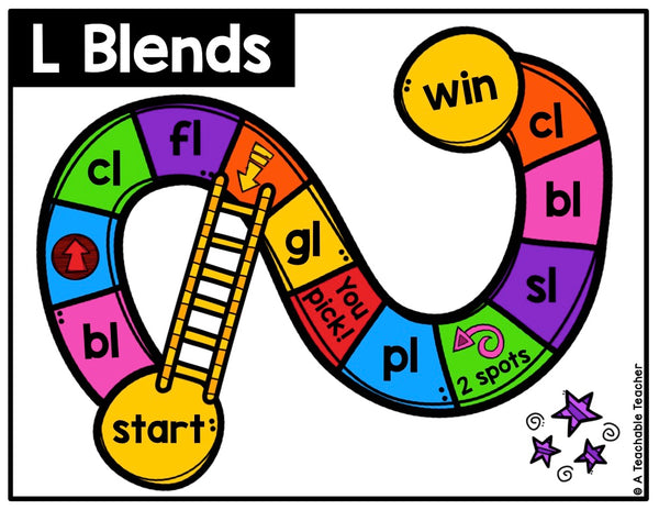 Phonics Word Family Slide Game – The BUNDLE – A Teachable Teacher