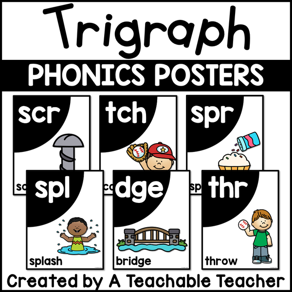 Trigraph Phonics Posters – A Teachable Teacher