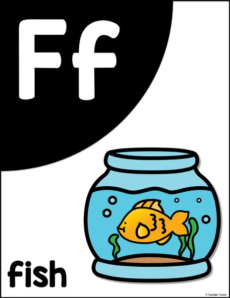 Alphabet Phonics Posters – A Teachable Teacher