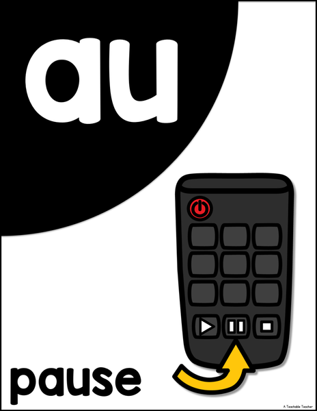 Diphthong Phonics Posters – A Teachable Teacher