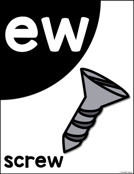 Diphthong Phonics Posters – A Teachable Teacher