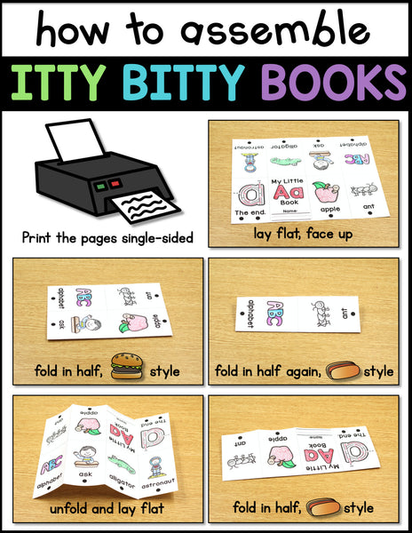 Itty Bitty Books - Alphabet Sounds Edition – A Teachable Teacher