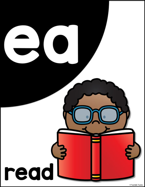 Long Vowel Teams Phonics Posters – A Teachable Teacher