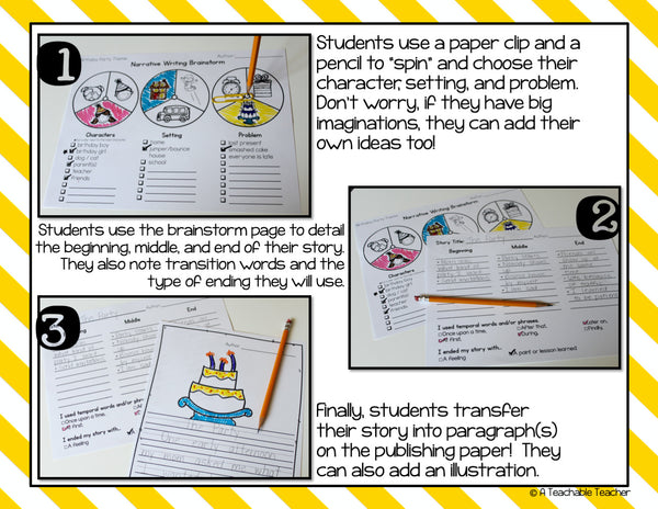 Spin-a-Story - Engaging Brainstorming and Narrative Writing – A ...